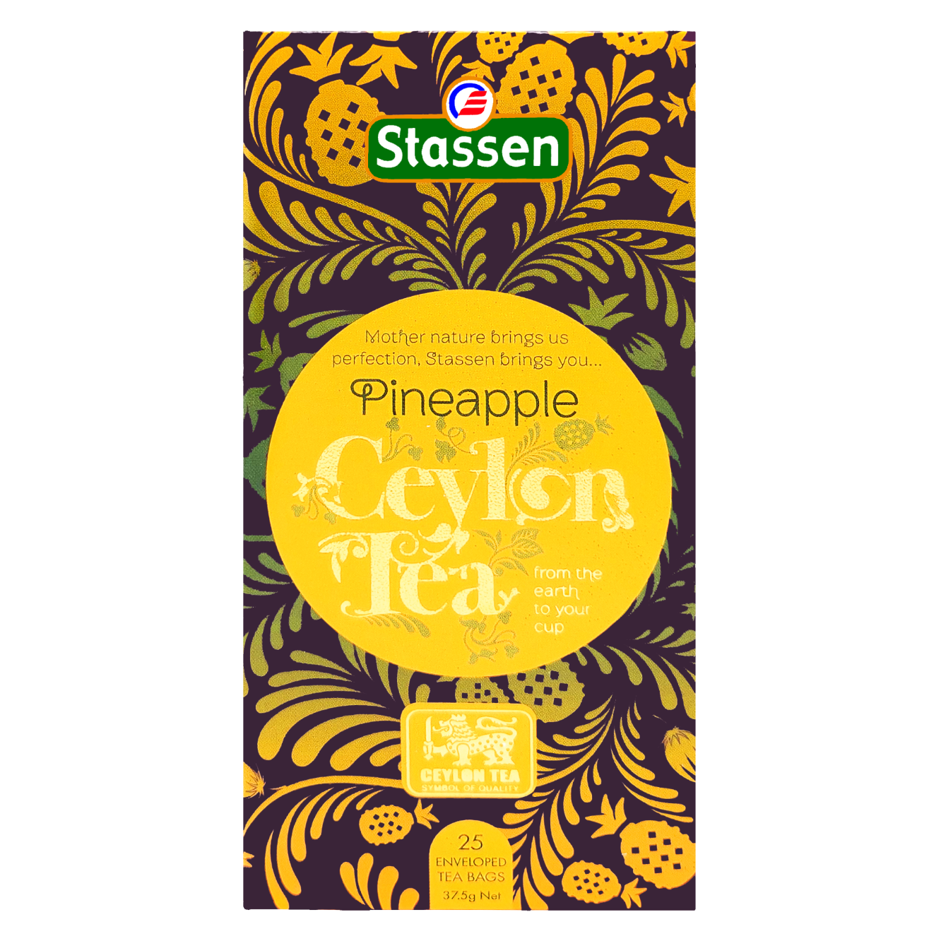 Stassen Pineapple Tea envelopes - 25 x 1.5 g – Sklepzherbatami.pl