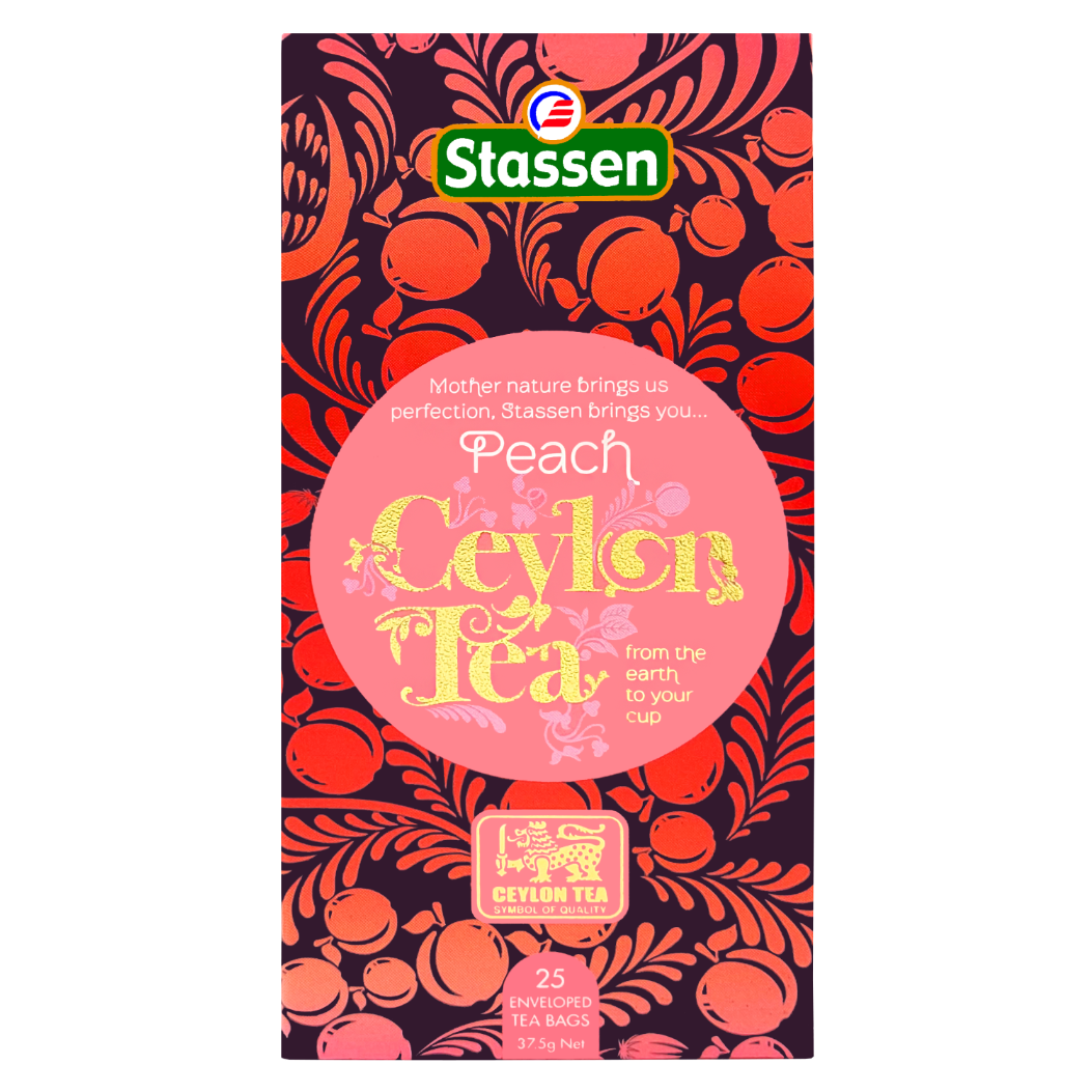 Stassen Peach Tea envelopes - 25 x 1.5 g – Sklepzherbatami.pl