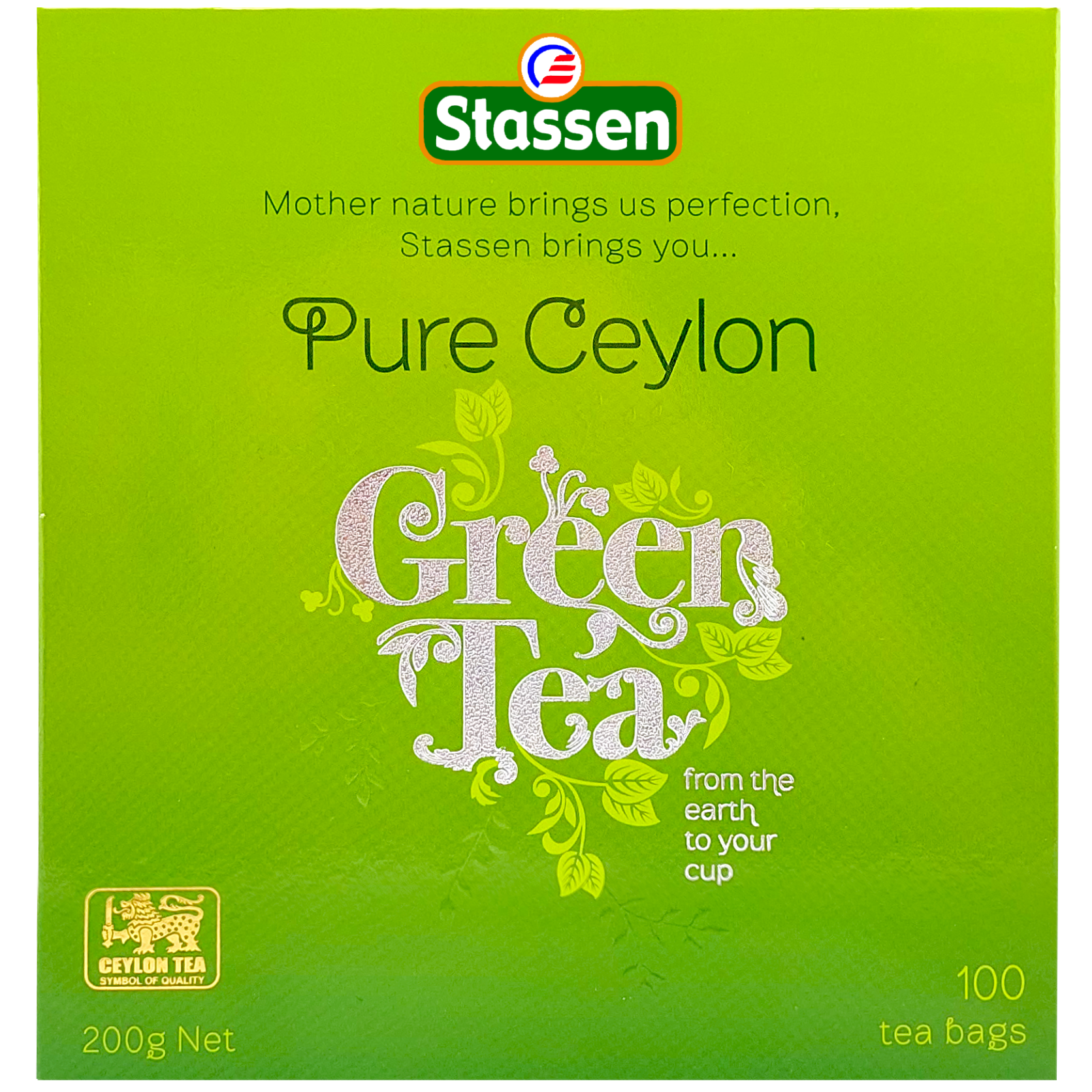 Stassen Green Tea - 100 x 1,5 g – Sklepzherbatami.pl