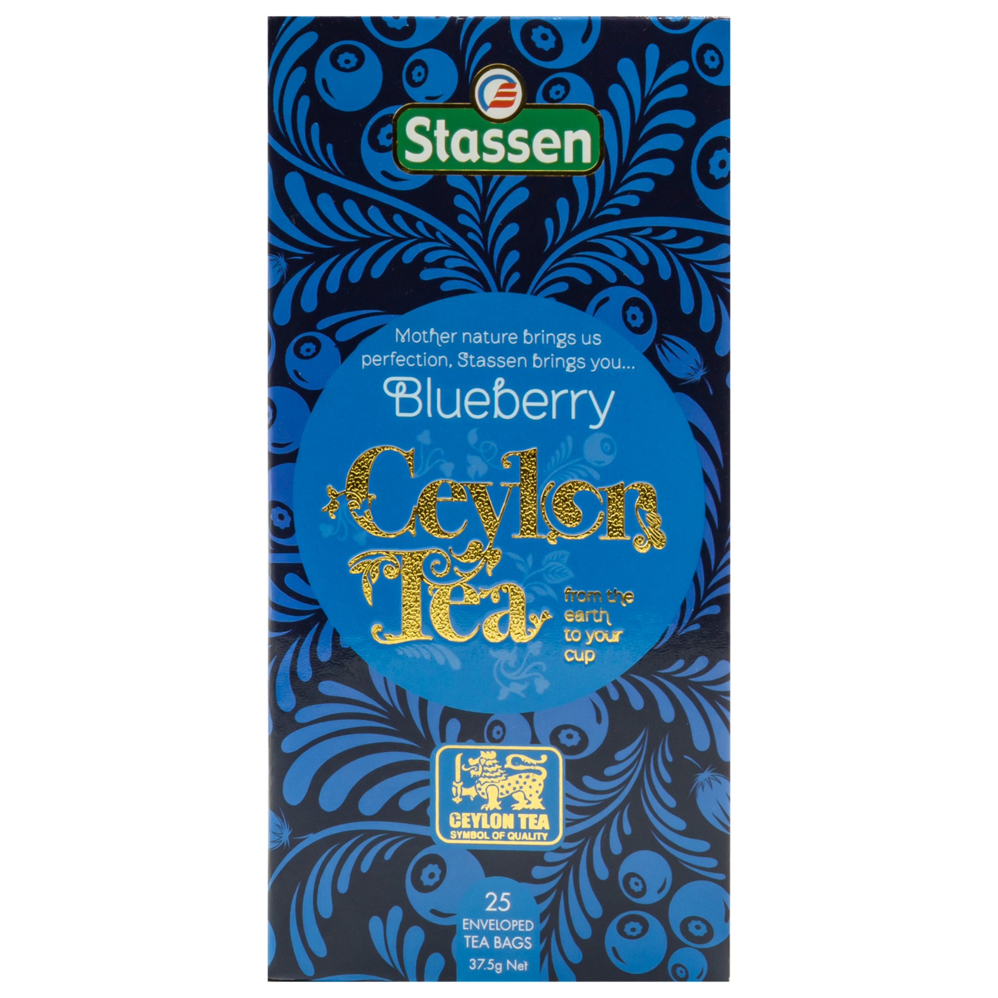 Stassen Blueberry Tea koperty - 25 x 1,5 g – Sklepzherbatami.pl