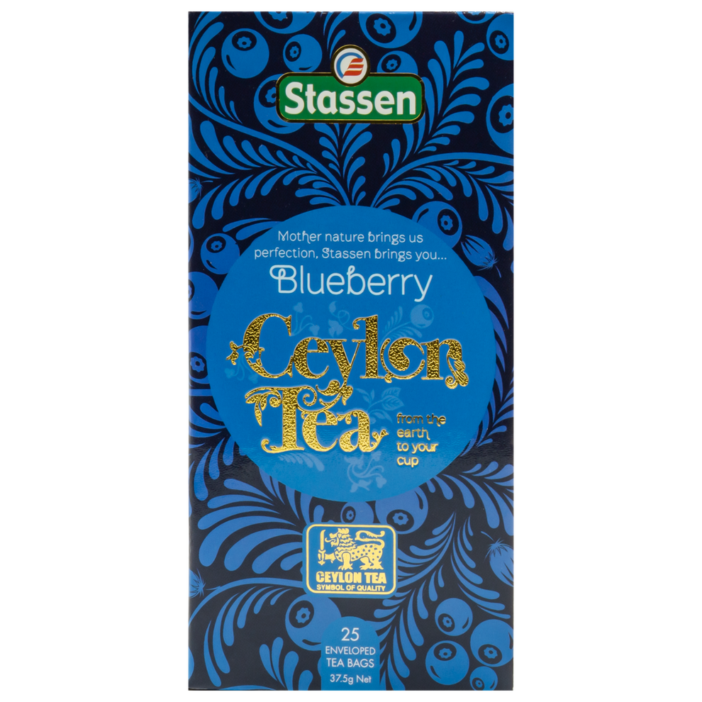 Stassen Blueberry Tea koperty - 25 x 1,5 g – Sklepzherbatami.pl