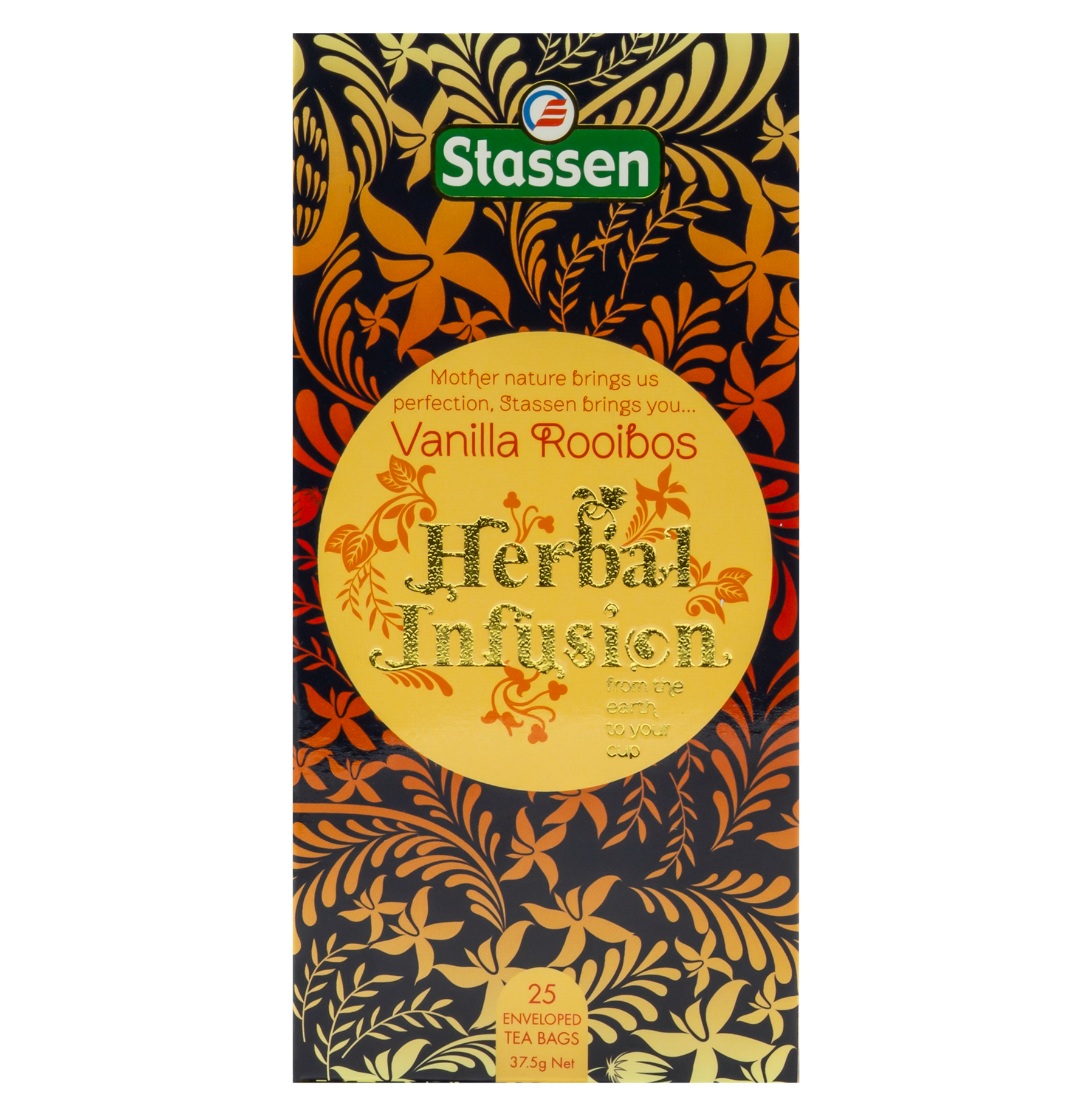 Stassen Vanilla Rooibos Tea koperty - 25 x 1,5 g – Sklepzherbatami.pl