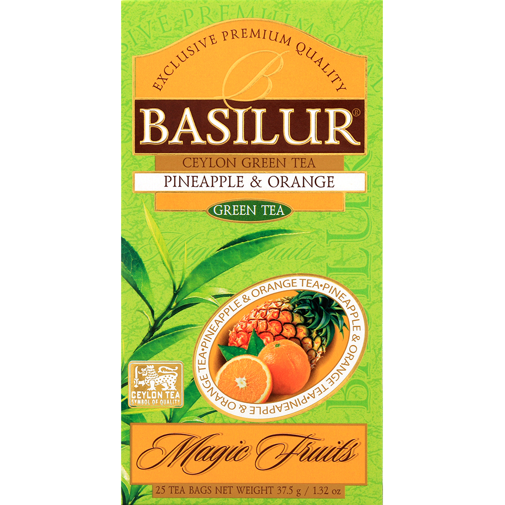 Basilur Pineapple & Orange - 25 x 1,5 g – Sklepzherbatami.pl