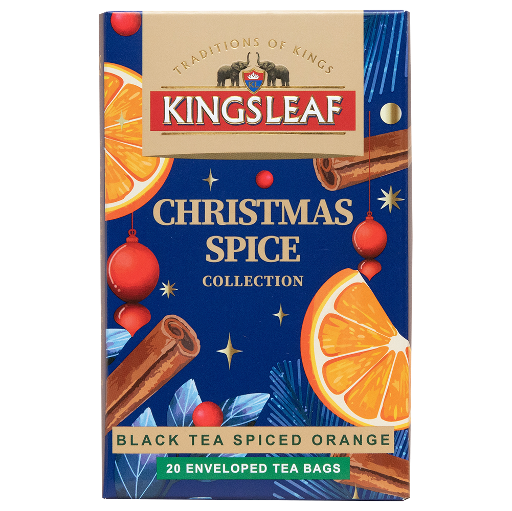 Kingsleaf Black Tea Spiced Orange envelopes - 20 x 2 g – Sklepzherbatami.pl
