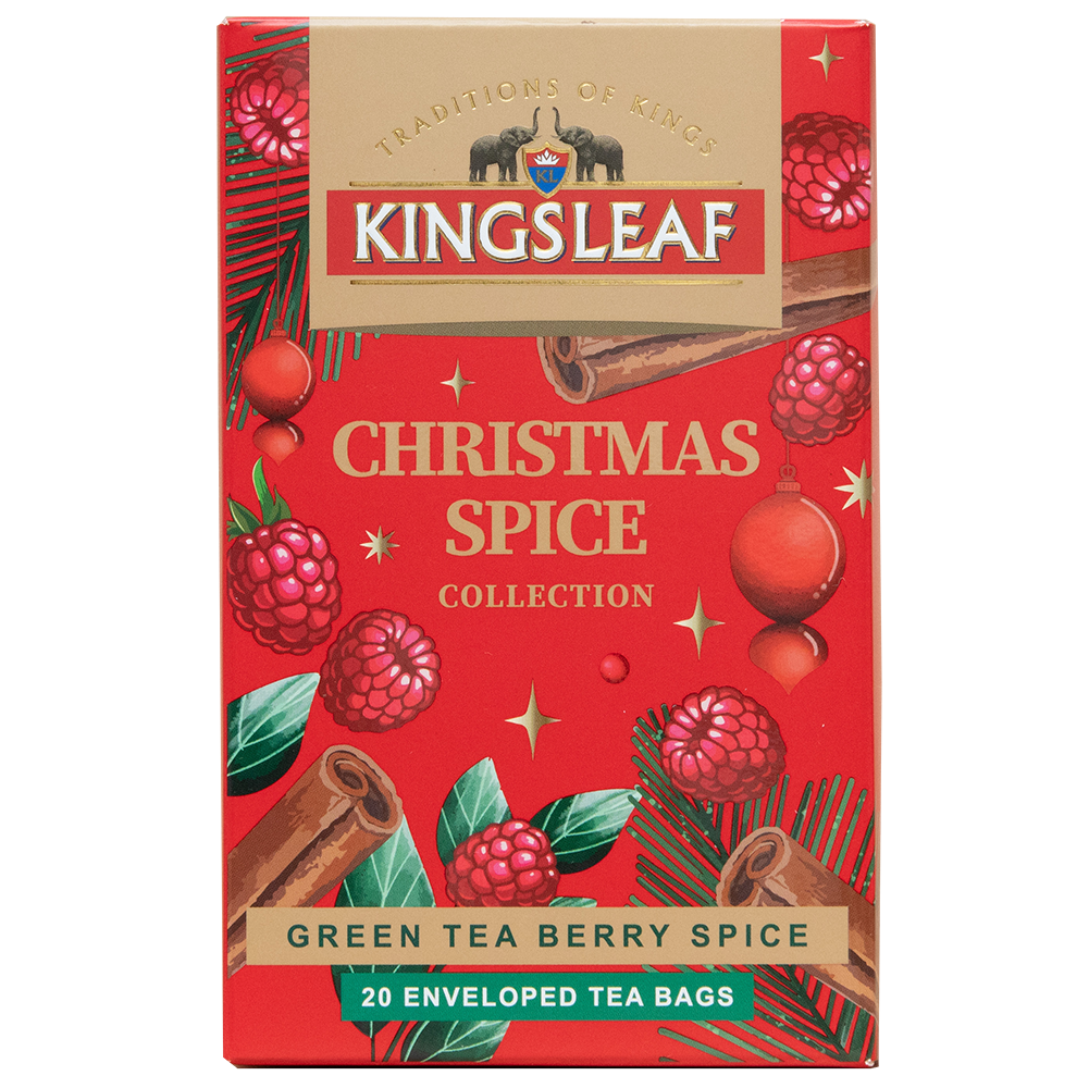 Kingsleaf Green Tea Berry Spice envelopes - 20 x 1.5 – Sklepzherbatami.pl
